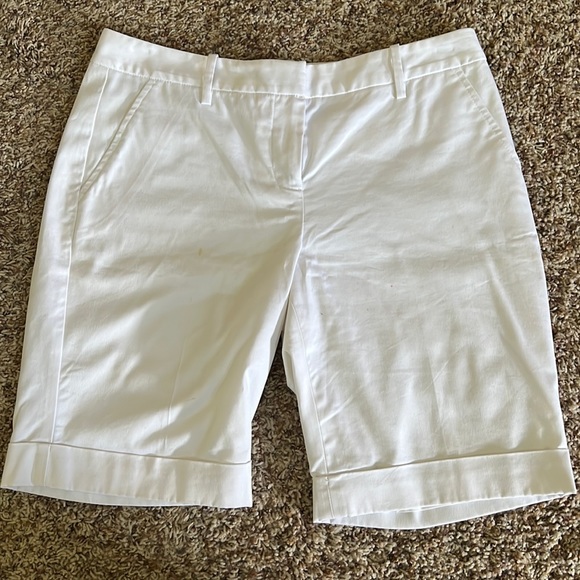 The Limited | Shorts | Limited White Dress Shorts Size 6 | Poshmark